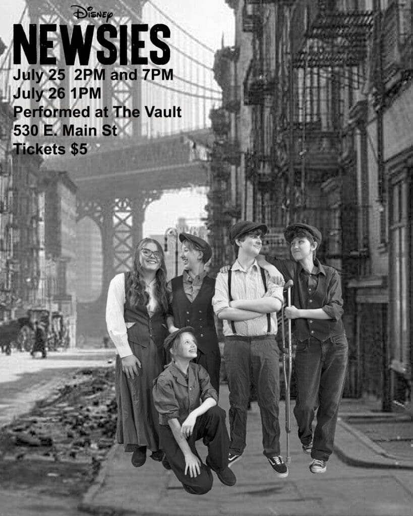 Newsies Jr. — STAGES Performing Arts Youth Academy - Bag&Baggage ...